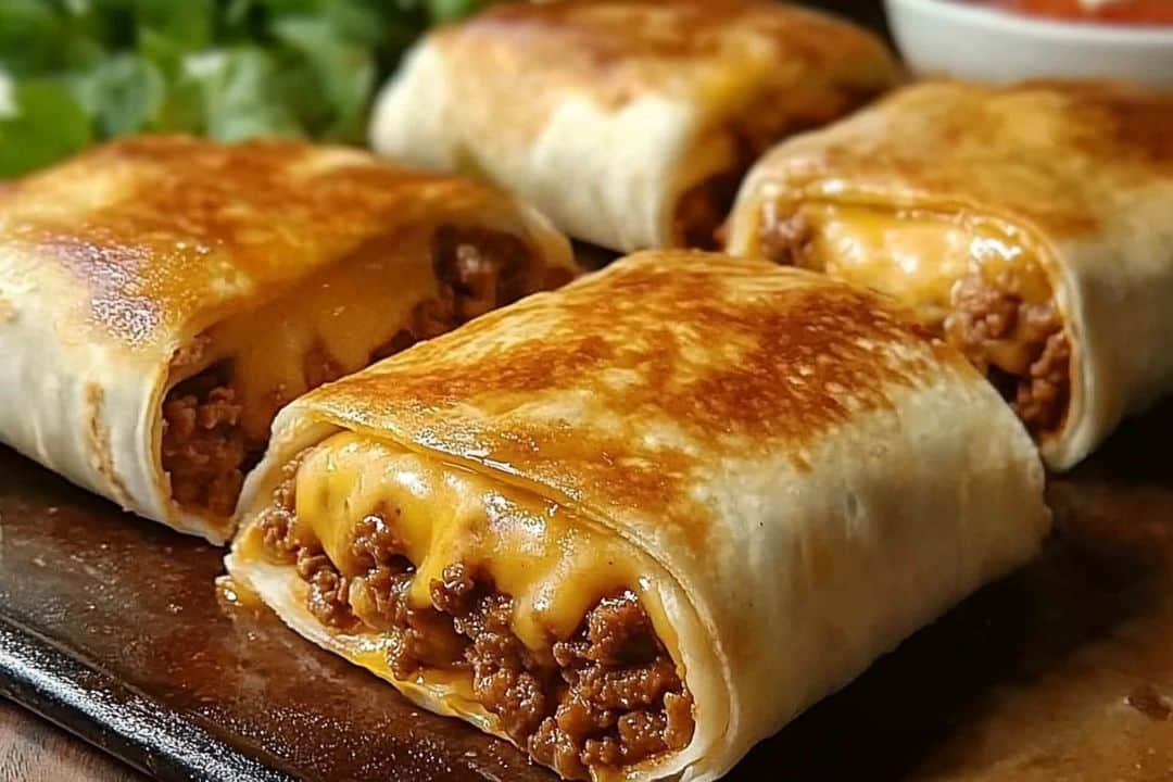 Loaded Taco-Stuffed Cheesy Pockets | Tessa Recipes