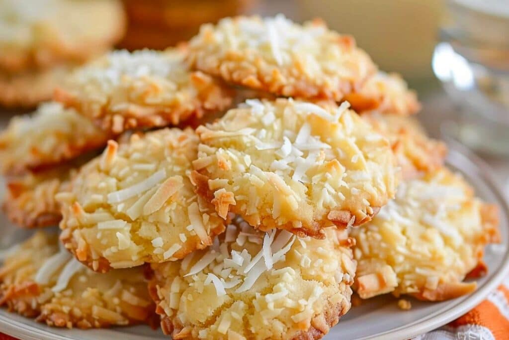 Coconut Cookies Recipe | Tessa Recipes