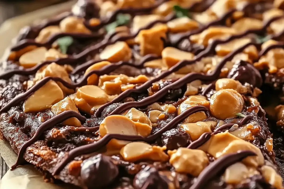 Brownie Peanut Butter Pizza | Tessa Recipes