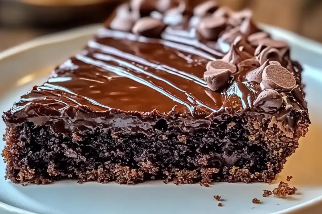 Chocolate Ooey Gooey Cake Recipe | Tessa Recipes