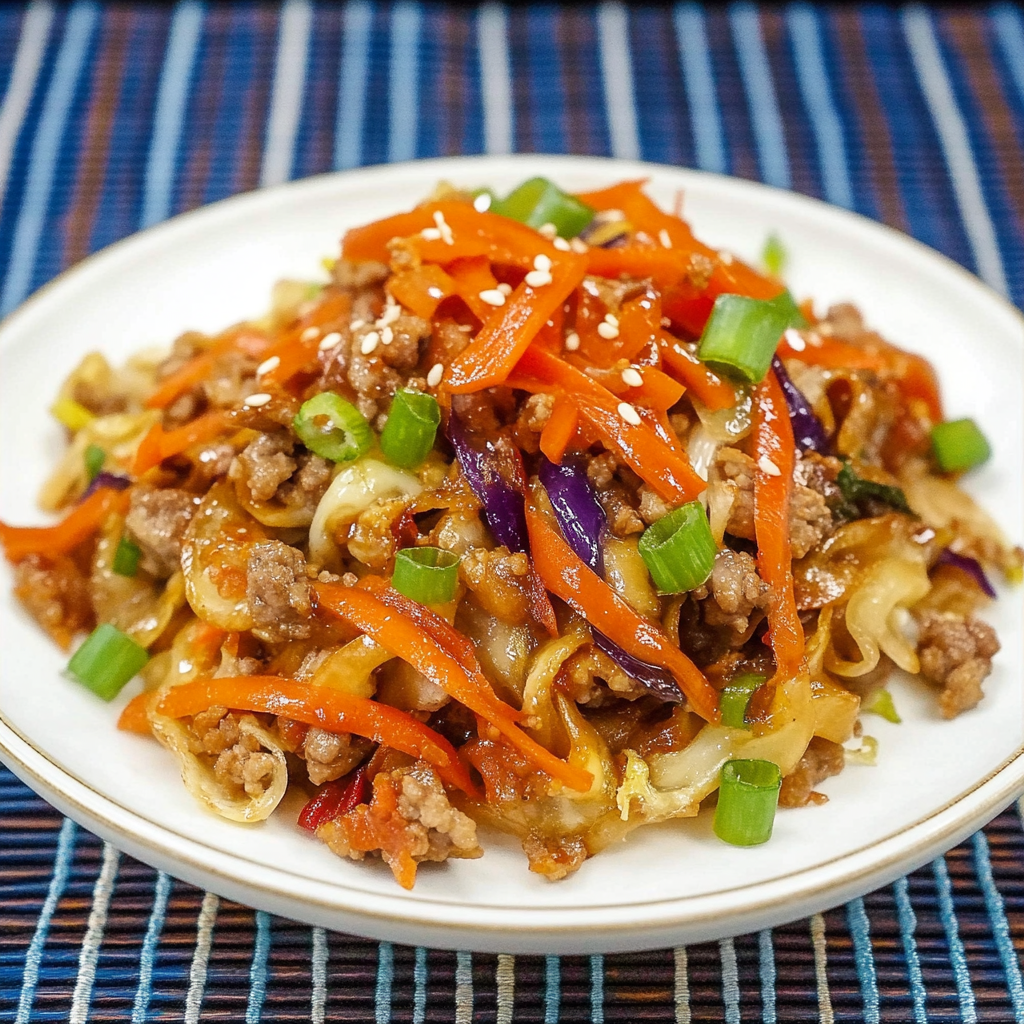 Egg Roll in a Bowl | Tessa Recipes