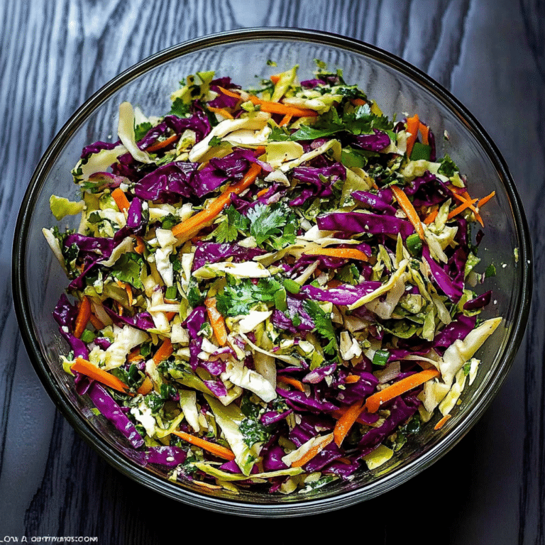 Mexican Cabbage Slaw | Tessa Recipes