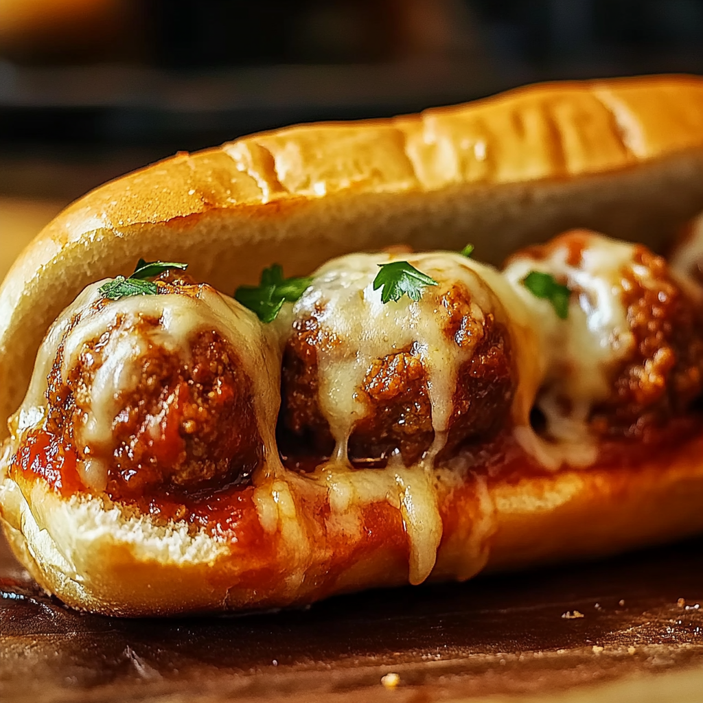 Mini Meatball Subs - | Tessa Recipes