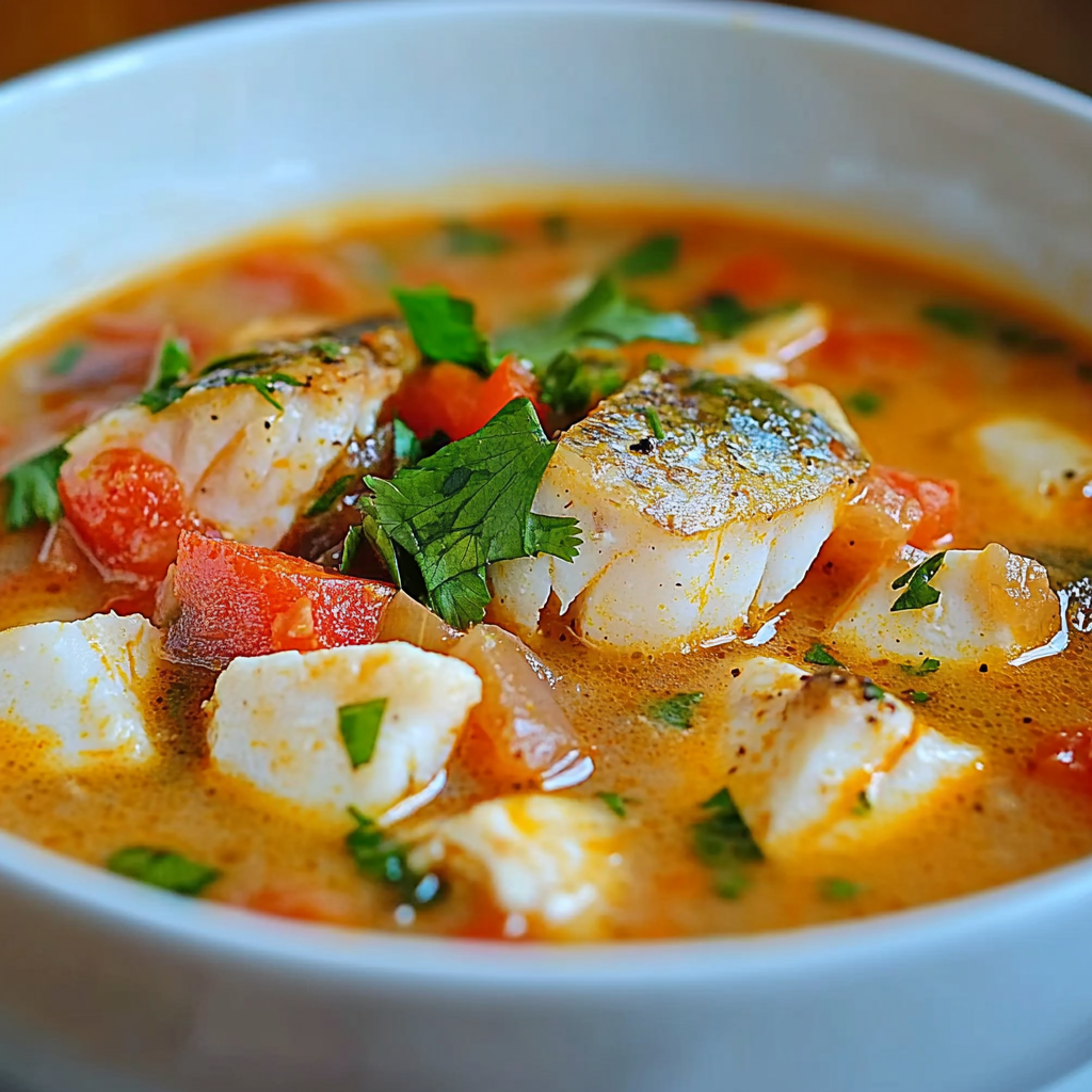 Cajun Fish Soup | Tessa Recipes
