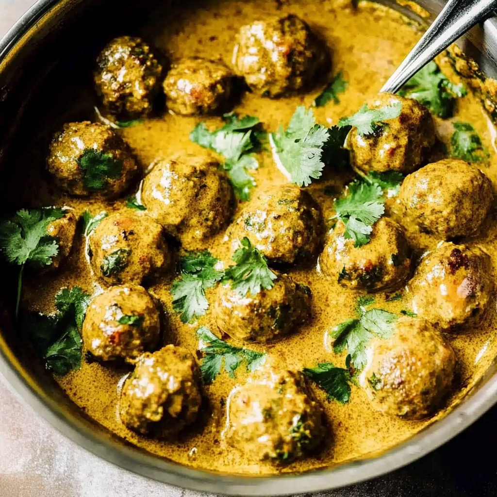 Curry Meatballs | Tessa Recipes