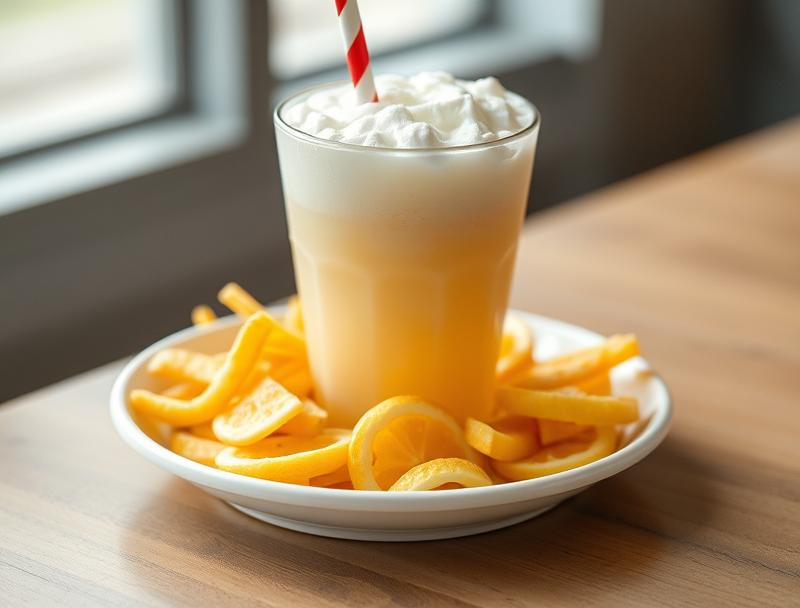 Sweet Lemon Fresh Cold Creamy Drink | Tessa Recipes