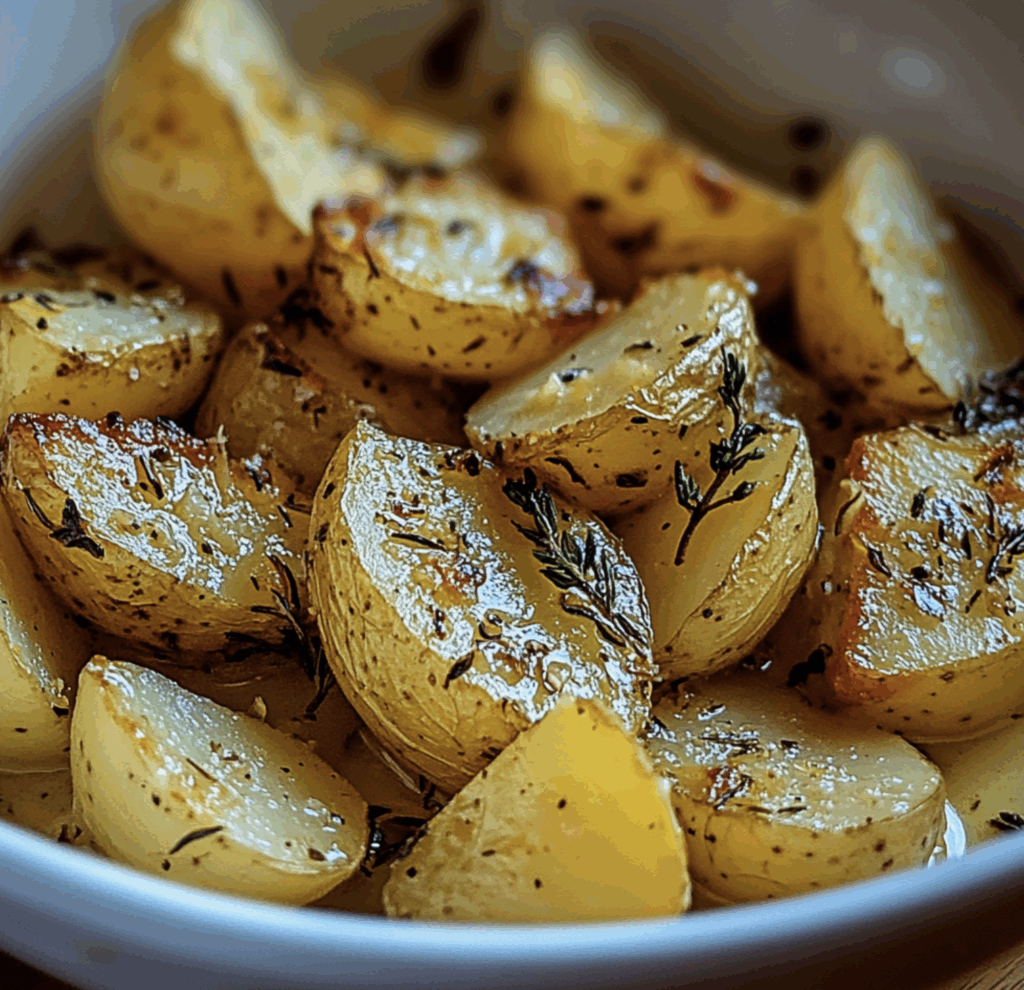 Lemon Greek Potatoes | Tessa Recipes