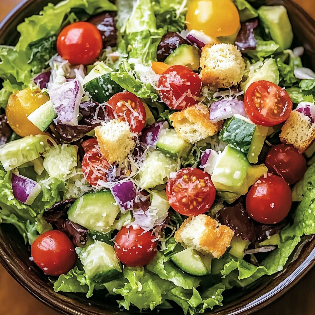 Big Classic Italian Salad | Tessa Recipes