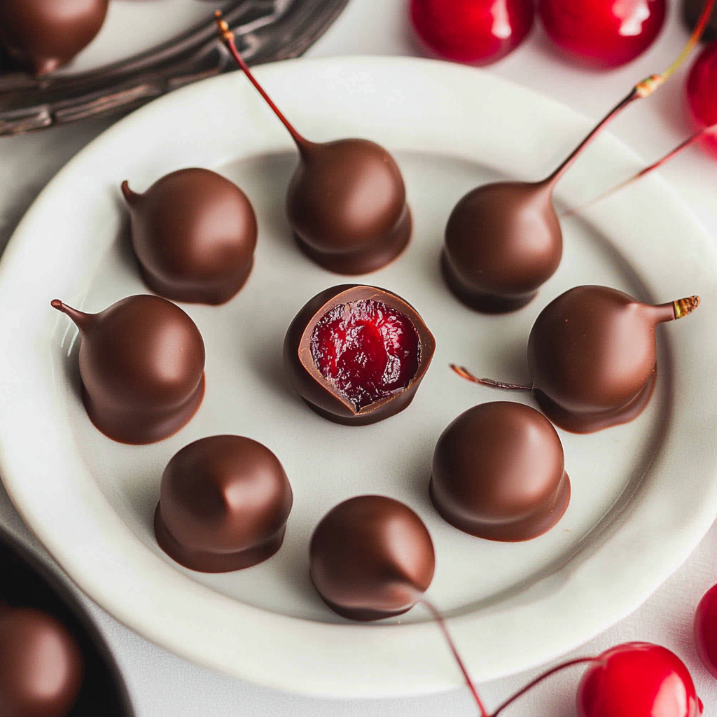Chocolate Covered Cherries | Tessa Recipes