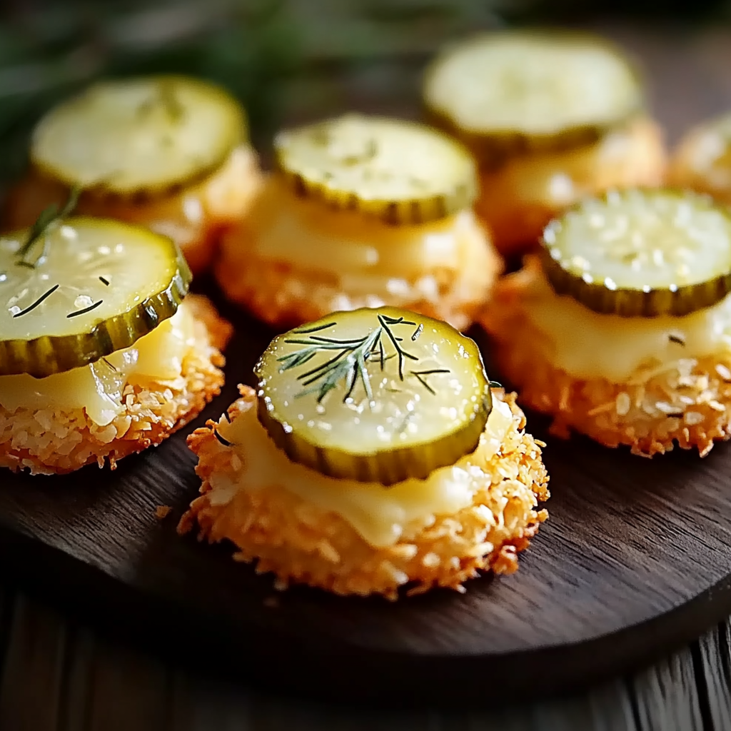 Dill Pickle & Cheese Ritz Bites | Tessa Recipes