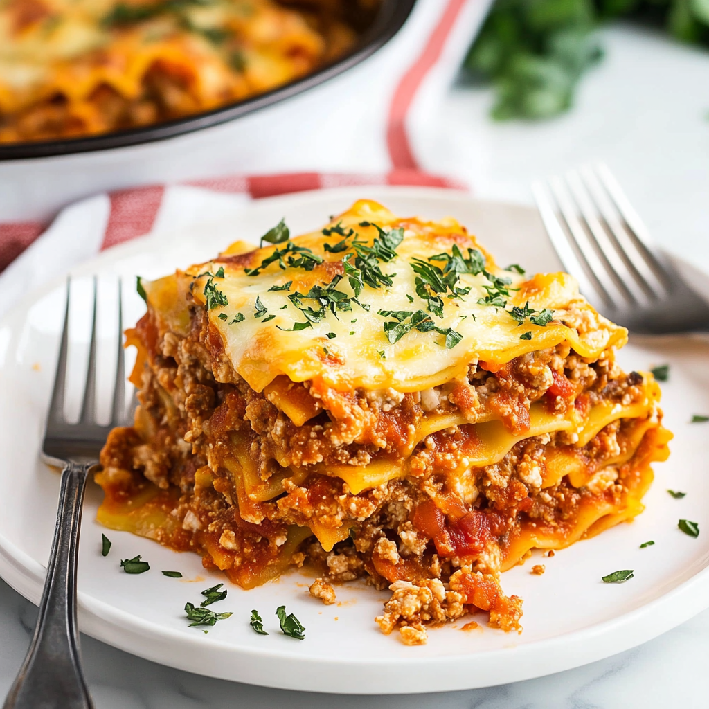 Slow Cooker Lasagna Recipe | Tessa Recipes