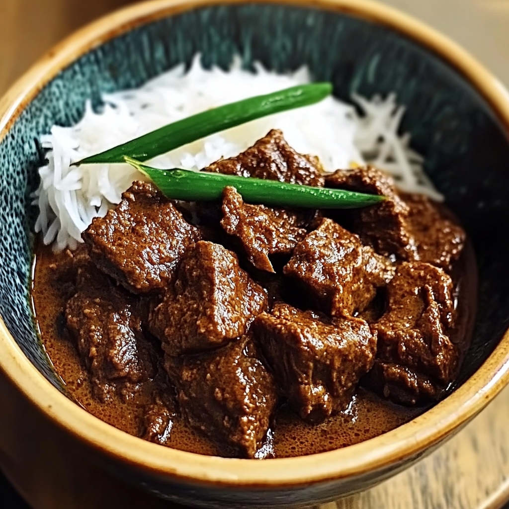Spicy Beef Rendang Recipe | Tessa Recipes