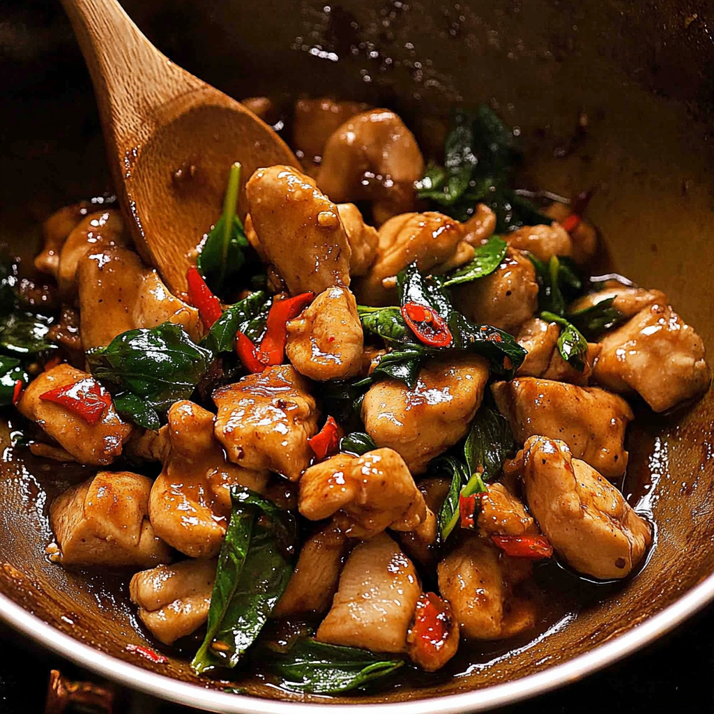 Thai Basil Chicken | Tessa Recipes