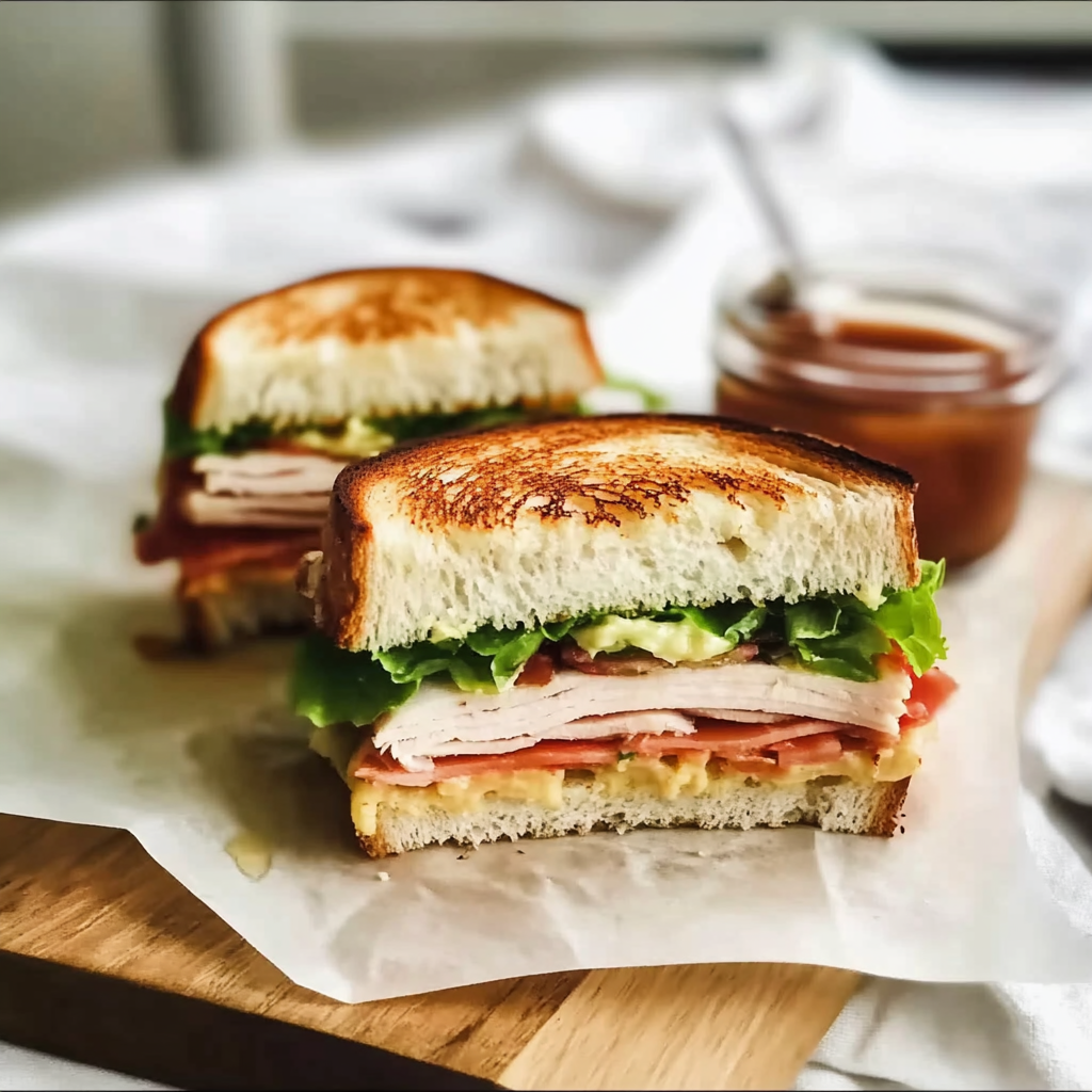 Turkey Club Sandwich | Tessa Recipes