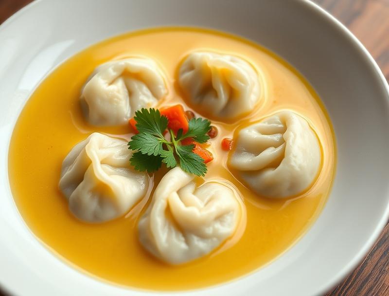 Creamy Coconut Sweet Spicy Curry Dumplings | Tessa Recipes